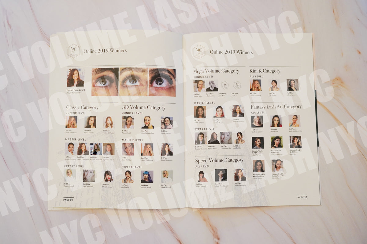 NYC Volume Lash Magazine – Volume Lashes Co